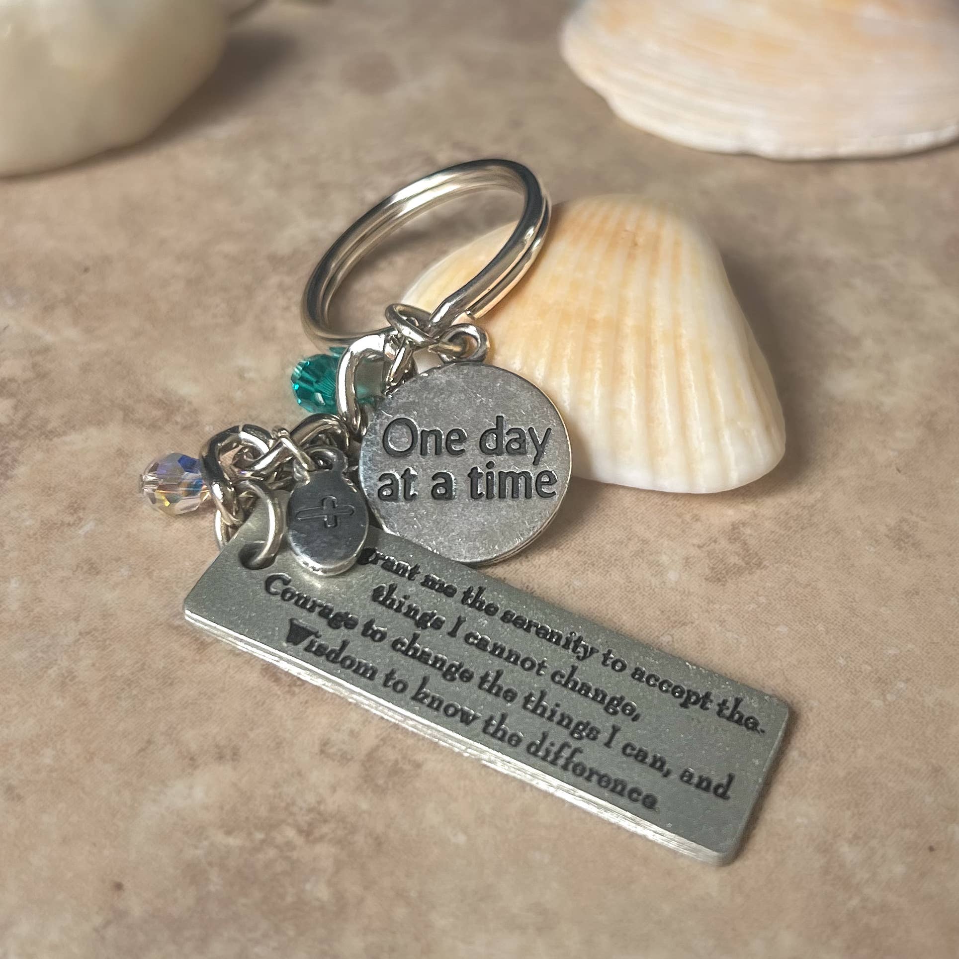 Serenity Prayer Keychain – live inspired 365